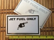 AIRCRAFT WING JET FUEL ONLY FILL POINT DECALS GAMA | AERO PRESERVATION