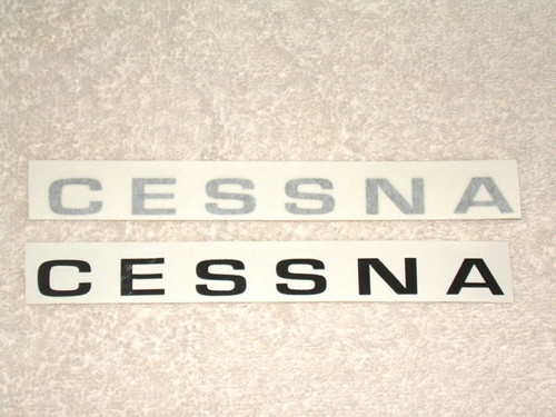 CESSNA AIRCRAFT CORPORATION DECALS SET OF 2 CLASSIC | AERO PRESERVATION