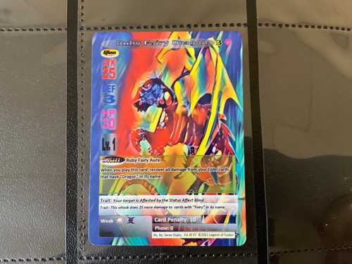Ruby Fairy Dragon Full Art (Beta) | Winter’s Attic