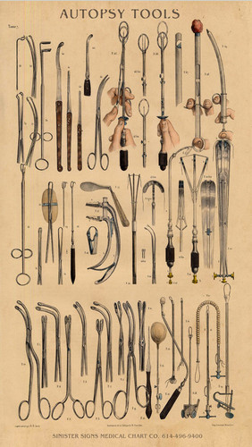 Autopsy tools | Sinister Signs