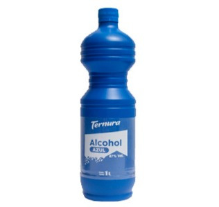 ALCOHOL AZUL TERNURA 1 Lt. xCaja$114.90 | Agata Distribuidora