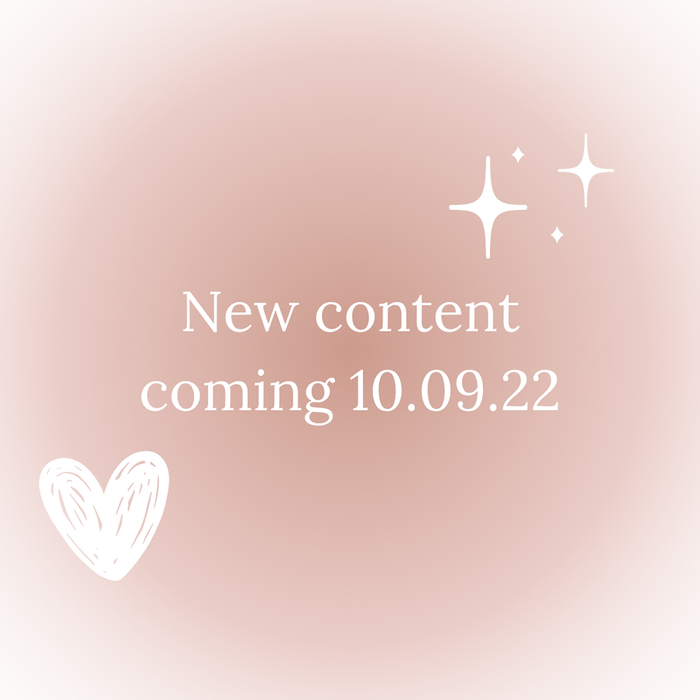 New Content Coming Alert!