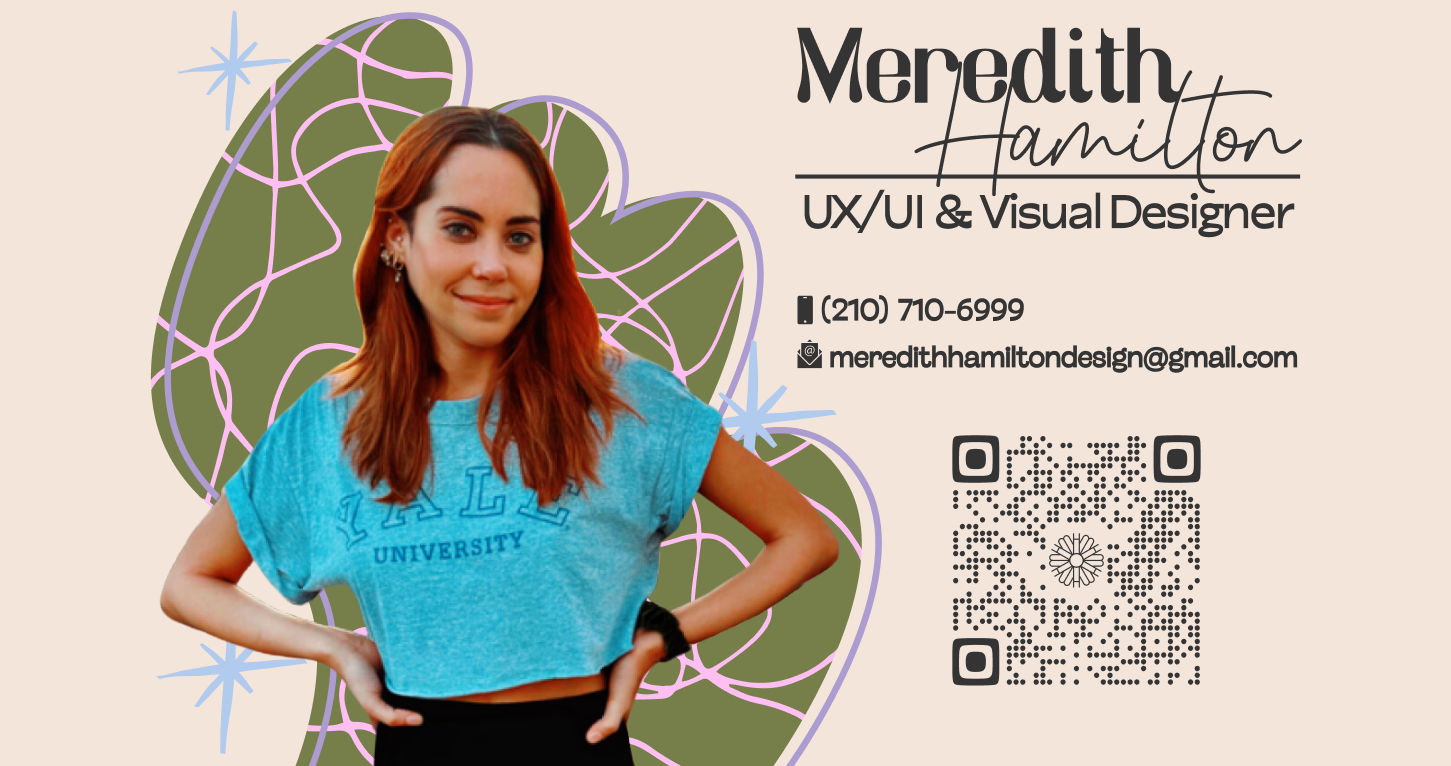 Meredith Hamilton | UX/UI & Visual Designer