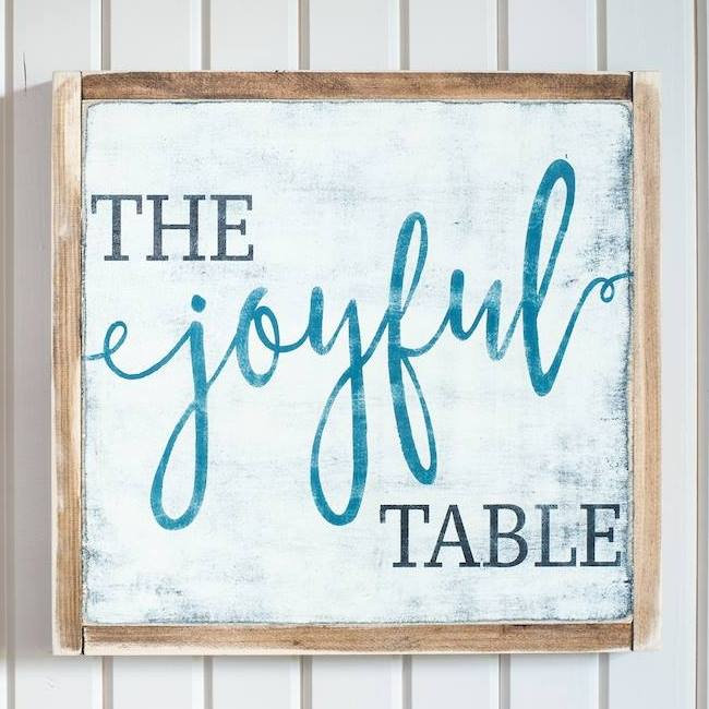 The Joyful Table