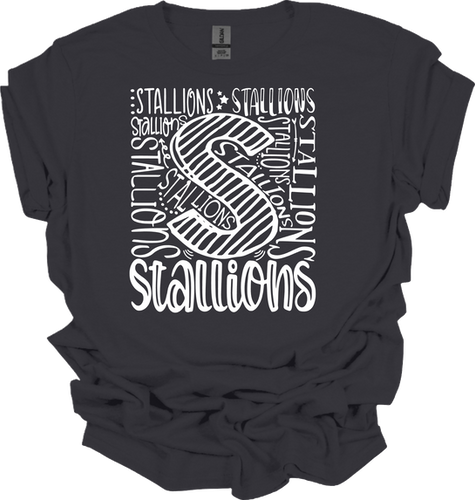 STALLIONS TYPOGRAPHY - SPIRIT WEAR | SKK