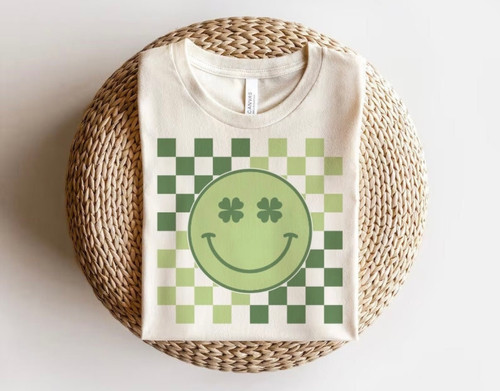 Checkered Clover Smiley (DESIGN ONLY) | SKK