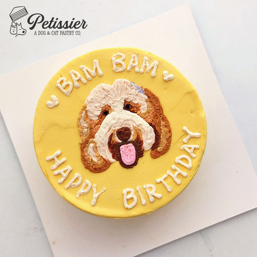 Plain Yellow Pet Cake | Petissier SG