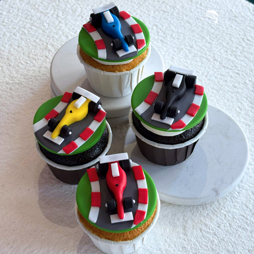 Race Day Cupcake-F1 | Cakeinspiraton SG