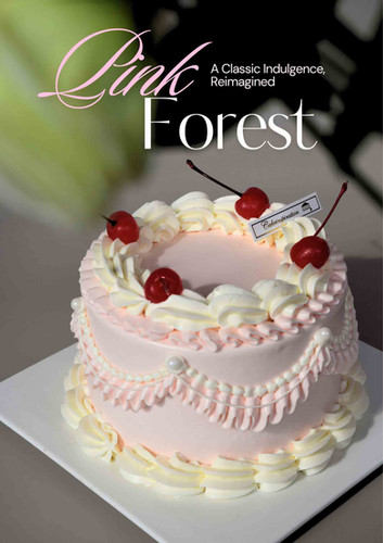 Pink Forest Cake | Cakeinspiraton SG