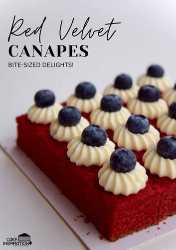 Red Velvet canapes | Cakeinspiraton SG