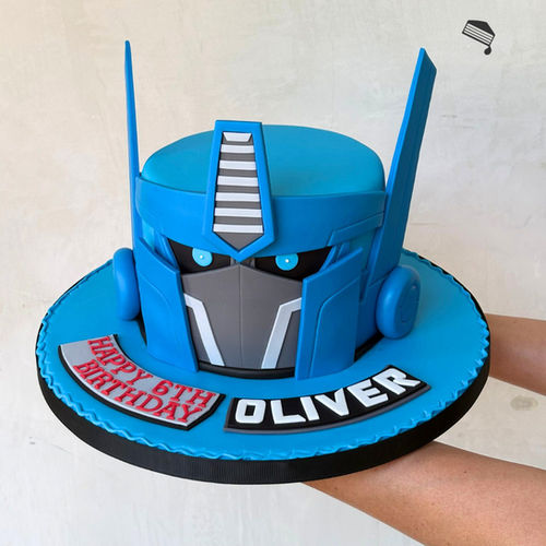 Cyber Guardian Cake | Cakeinspiraton SG