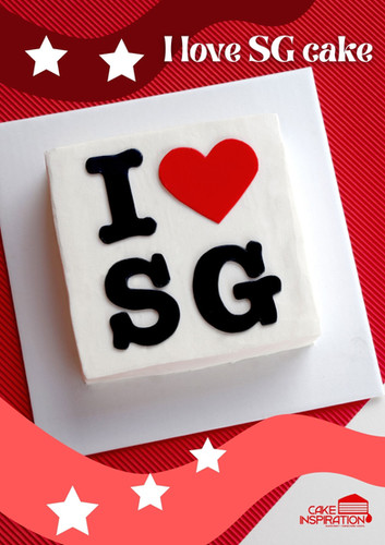 NDP I ♥ SG Cake | Cakeinspiraton SG