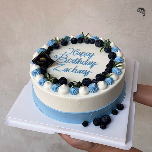 Blue Blueberry Themed Cake (G52) | Cakeinspiraton SG
