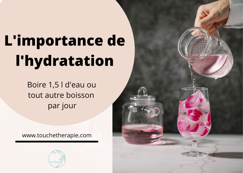 Les Bienfaits d’une bonne hydratation