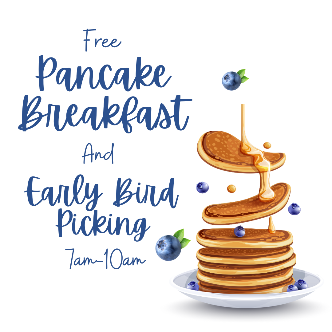 Pancake Breakfast and Early Bird Picking | Hoffman Farms Store