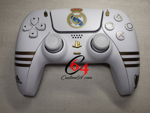 manette PS5 dualsense sony Real Madrid | custom64