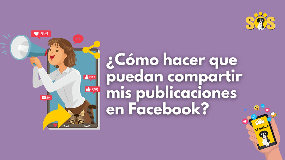 ¿Cómo hacer que puedan compartir mis publicaciones en Facebook?