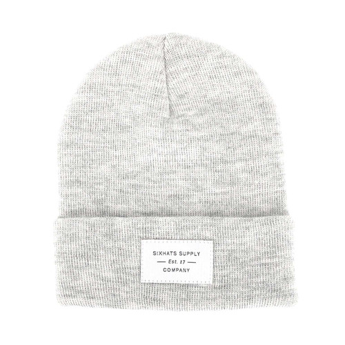 Heather Grey Folding Beanie | F Allwave