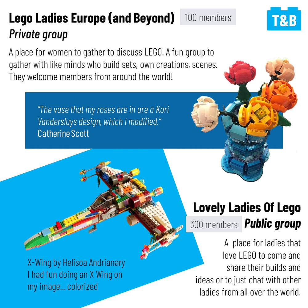 DIVERSITY AND INCLUSION: Our guide to LEGO groups for women