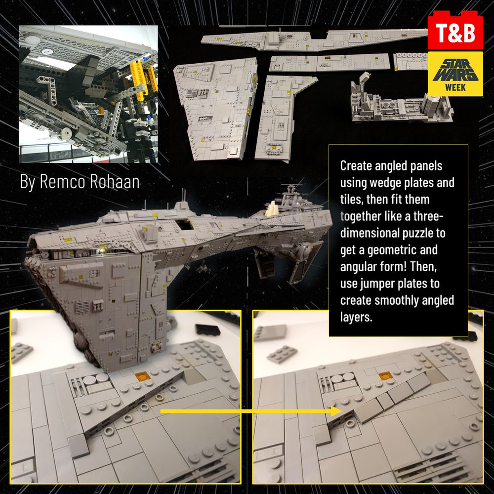 #1342 TECHNIQUES: Curved and Angled Space Ship Hulls