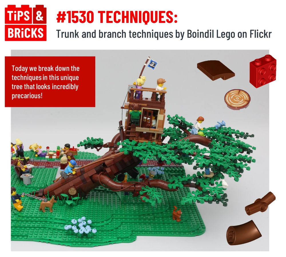#1530 TECHNIQUES: Trunk and branch techniques by Boindil Lego on Flickr