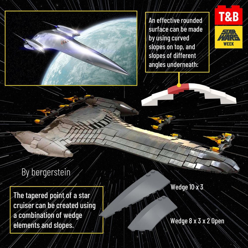 #1342 TECHNIQUES: Curved and Angled Space Ship Hulls