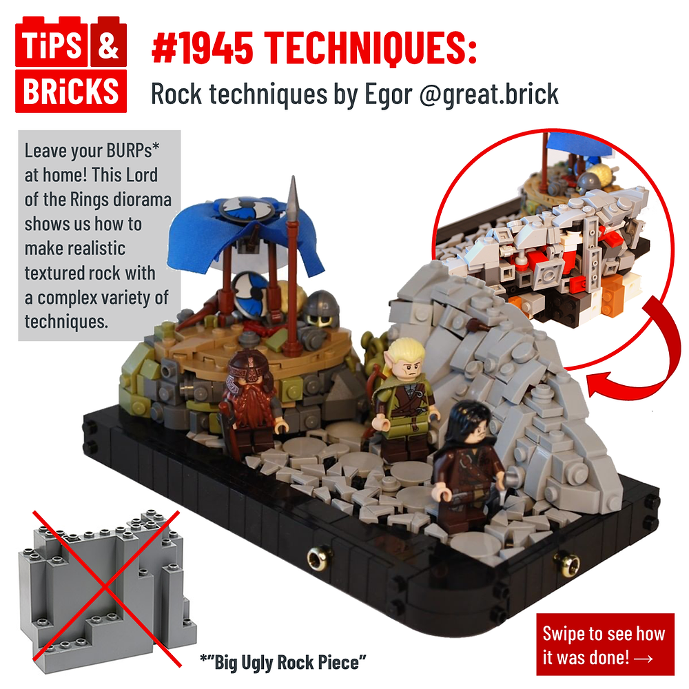 #1945 TECHNIQUES: Rock techniques by Egor @great.brick