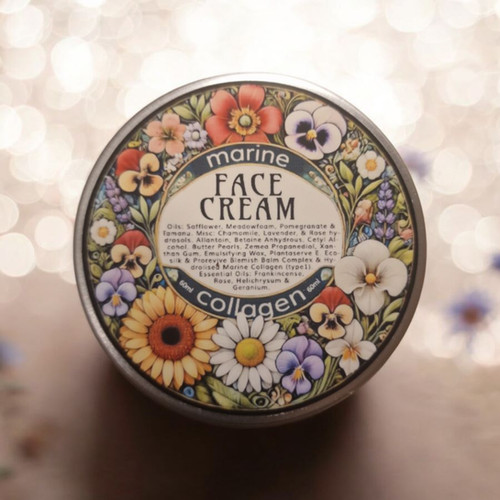 Marine Collagen Face Cream is a luxurious skincare product