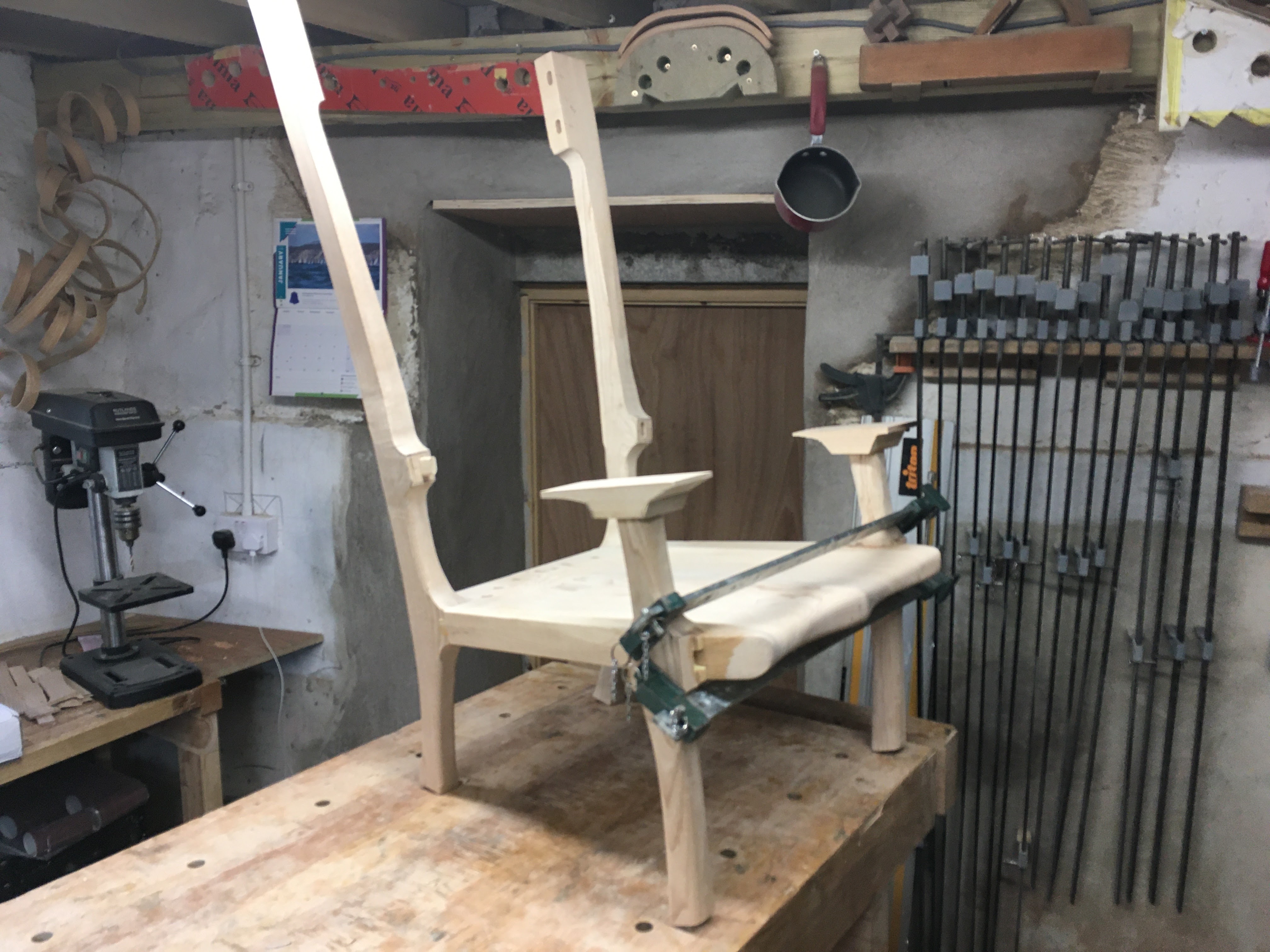 Making a rocking chair - Part 4