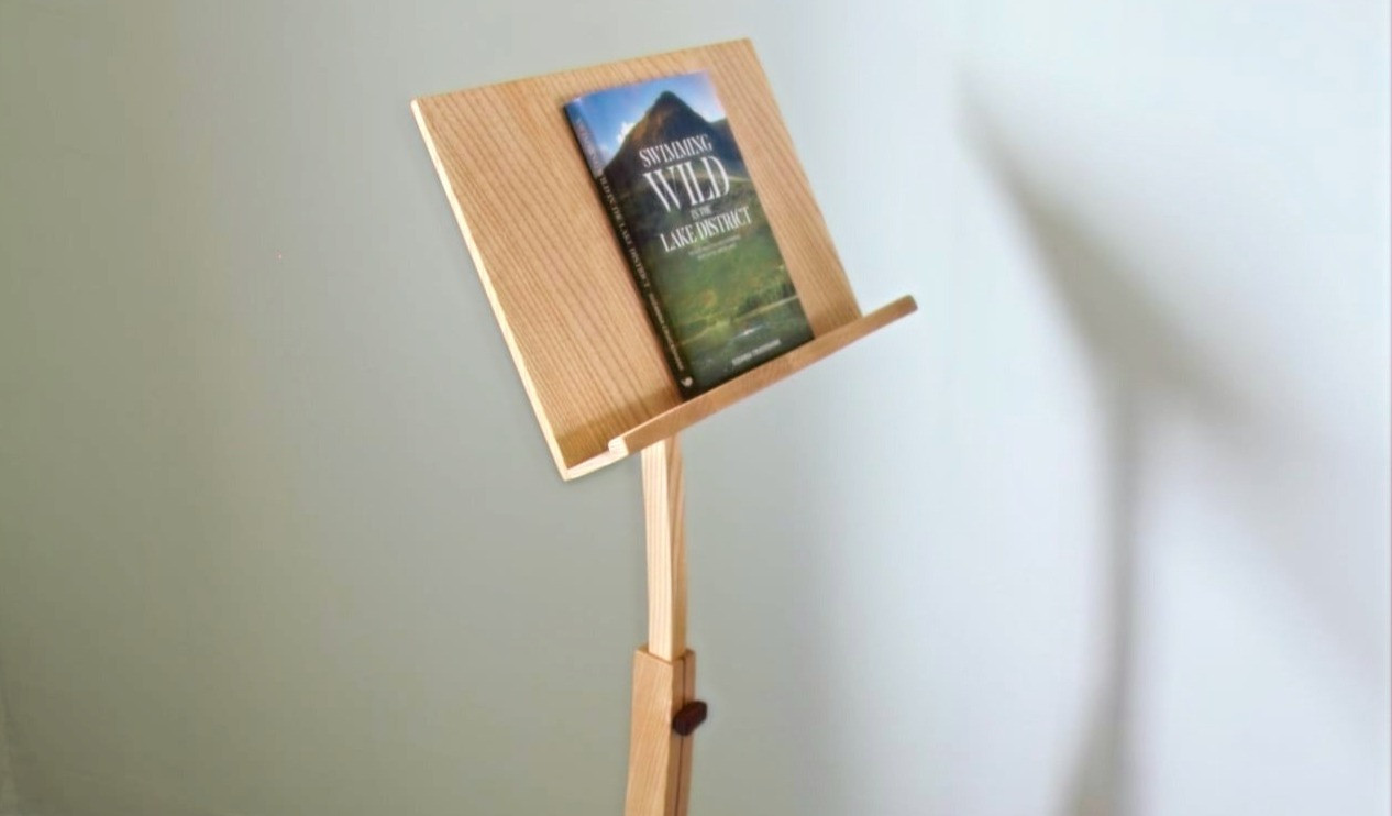 Handmade Wooden Sheet Music Stand | Hill Top Furniture, Cumbria