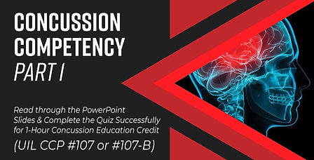 CONCUSSION EDUCATION COURSE | THSCA