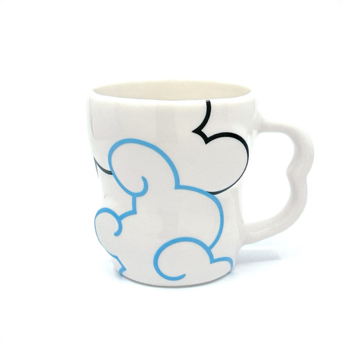 Cloud Mug 5 / blue+black | samchungceramics