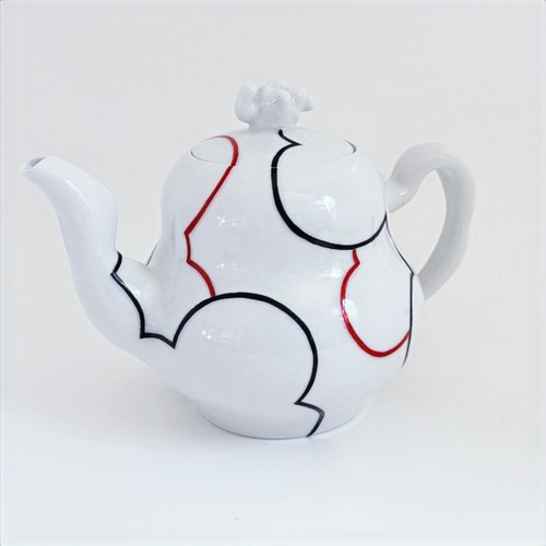 Cloud Teapot / red | samchungceramics