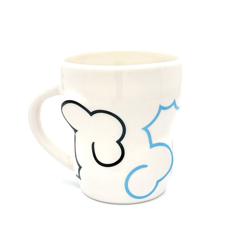 Cloud Mug 9 / blue+black | samchungceramics