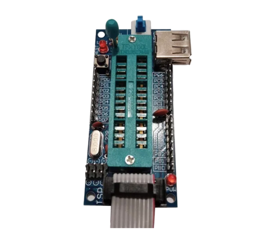 Entrenador Para Arduino Avr Atmega8 Atmega48 Atmega88 Electronica Rime