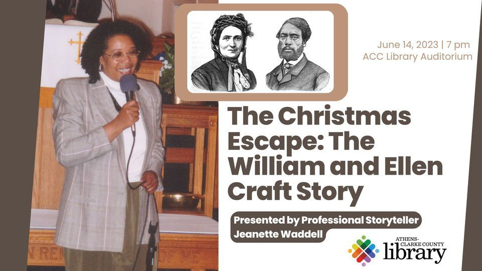 The Christmas Escape: the William and Ellen Craft story to be presented ...