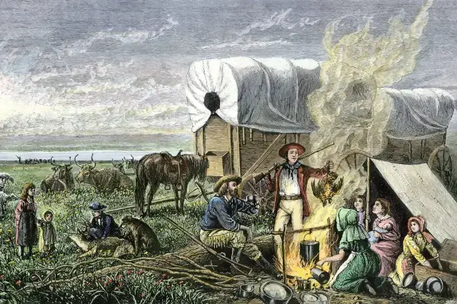 What a typical day was like on the Oregon Trail