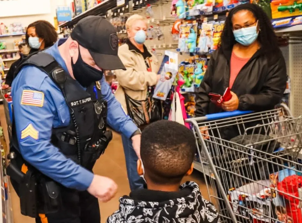 Shop with a Cop | Ocean Inc.