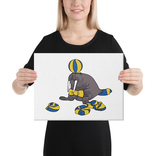 Walter Canvas Print | johnsharvin