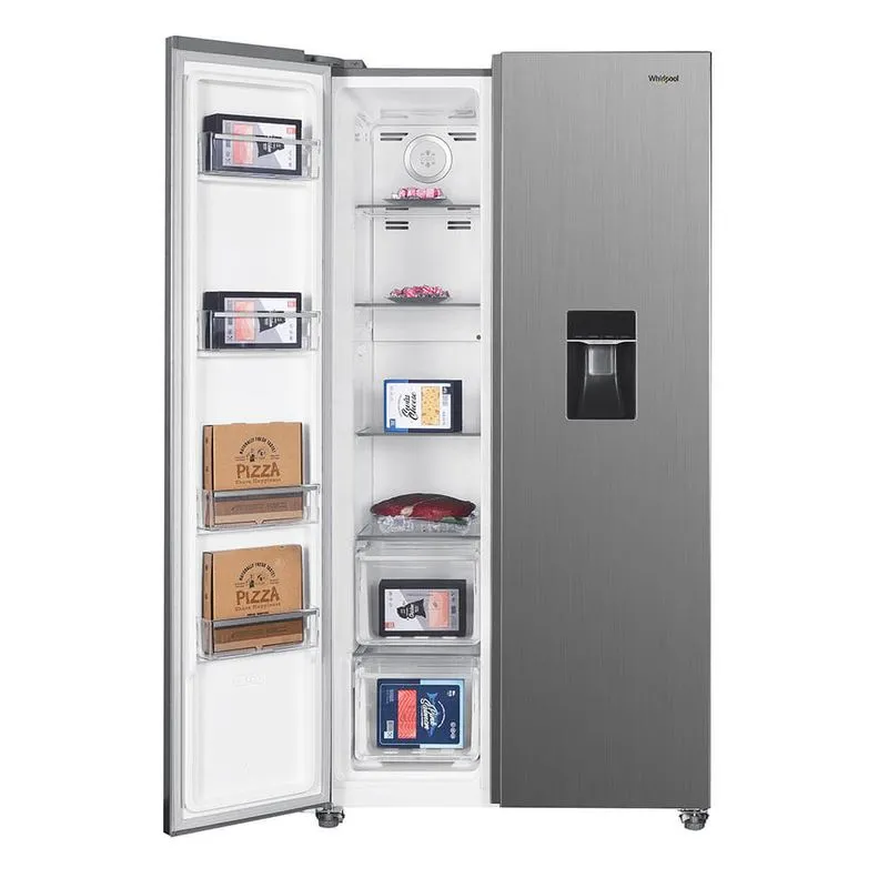 Nevera SxS 518 L Xpert Inverter WD1610S Black Whirlpool | HOME ...