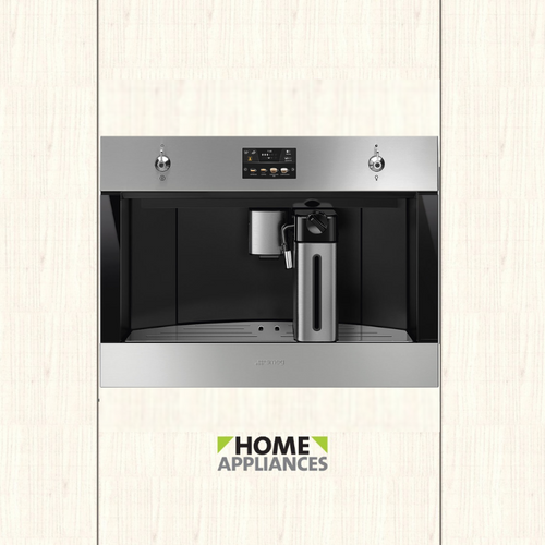 Cafetera empotrable clásica 60cm CMS4303X Smeg | HOME APPLIANCES SAS