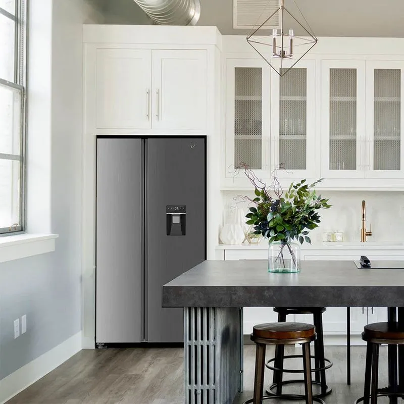 Nevera SxS 518 L Xpert Inverter WD1610S Black Whirlpool | HOME ...