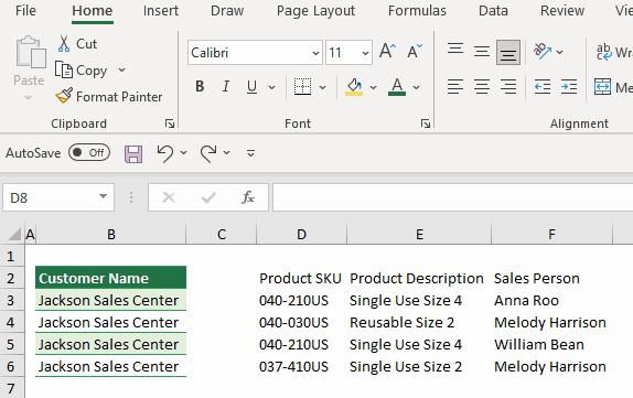 How to Use the Format Painter in Excel
