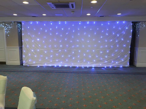 White Starcloth (3m x 6m) | Major Entertainment
