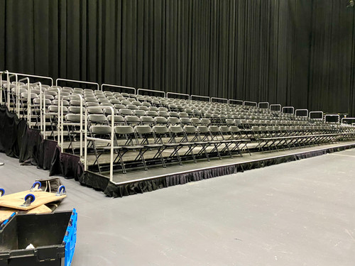 Tiered Seating Hire | Major Entertainment