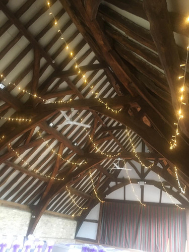 Bishops cleeve Tithe Barn - Fairy Lighting | Major Entertainment