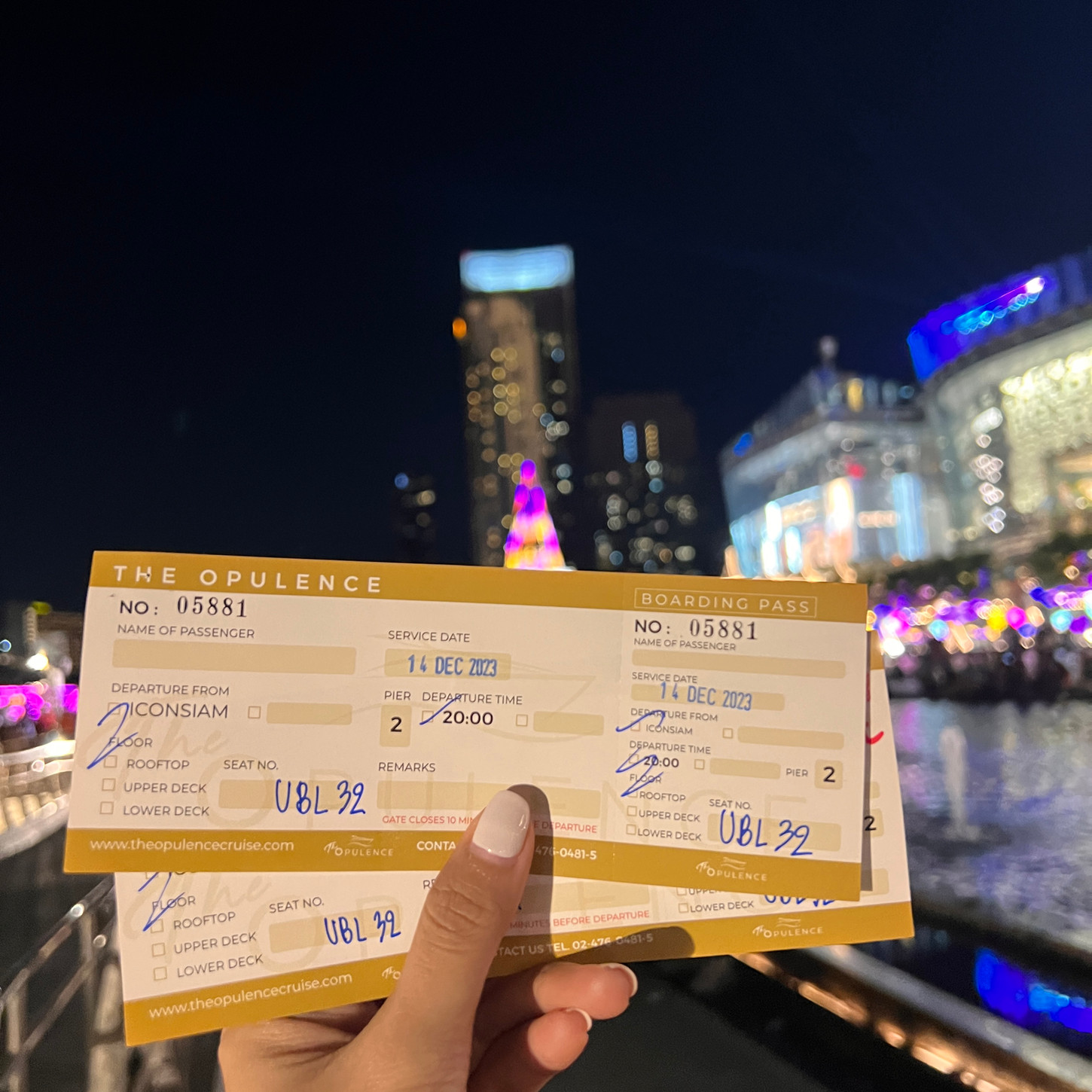 The Opulence Dinner Cruise in Bangkok | Khanom Travel