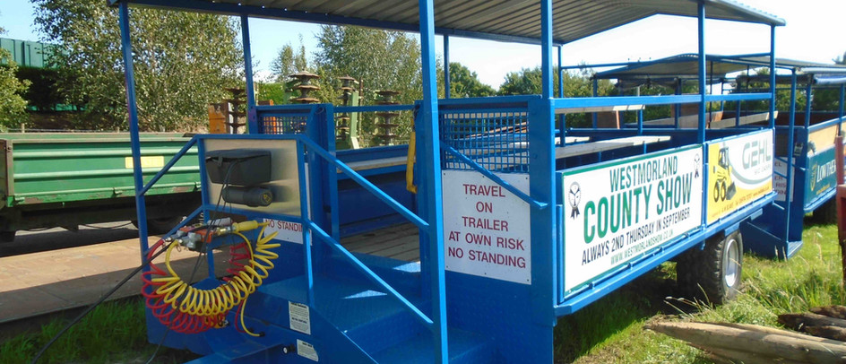 Farm passenger trailers | Carlisle | A W Blake