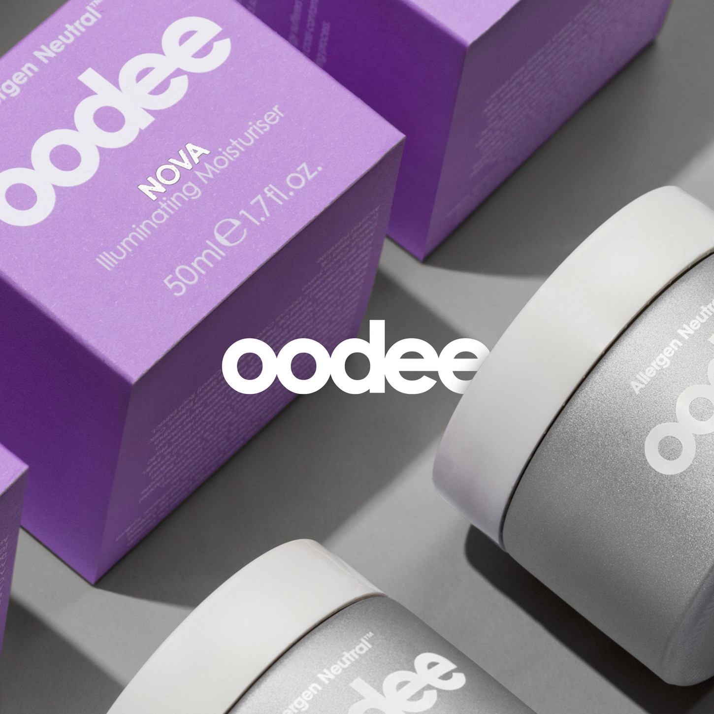 Oodee Skincare Packaging | Beth Fox-Fuller