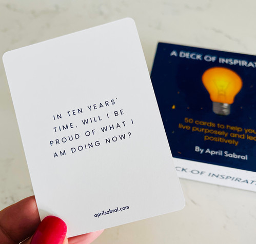 The Deck of Inspiration | April Sabral